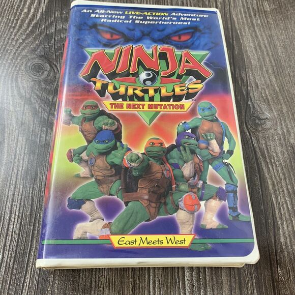 Media | Ninja Turtles The Next Mutation Vhs 202 Clamshell Tape Movie ...